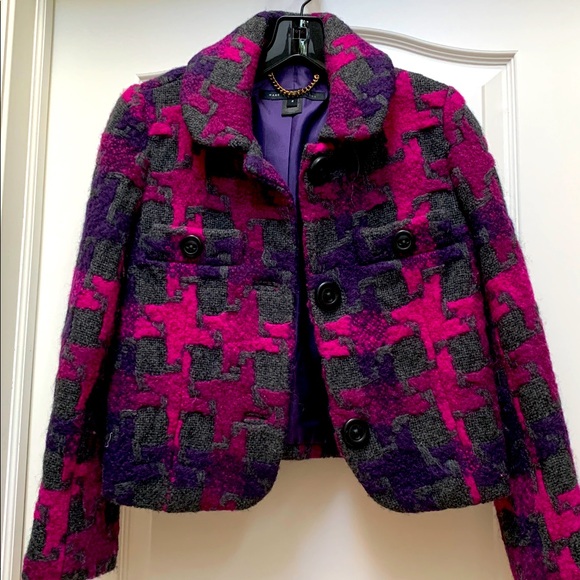 Marc By Marc Jacobs | Jackets & Coats | Marc Jacobs Neon Pink Purple ...